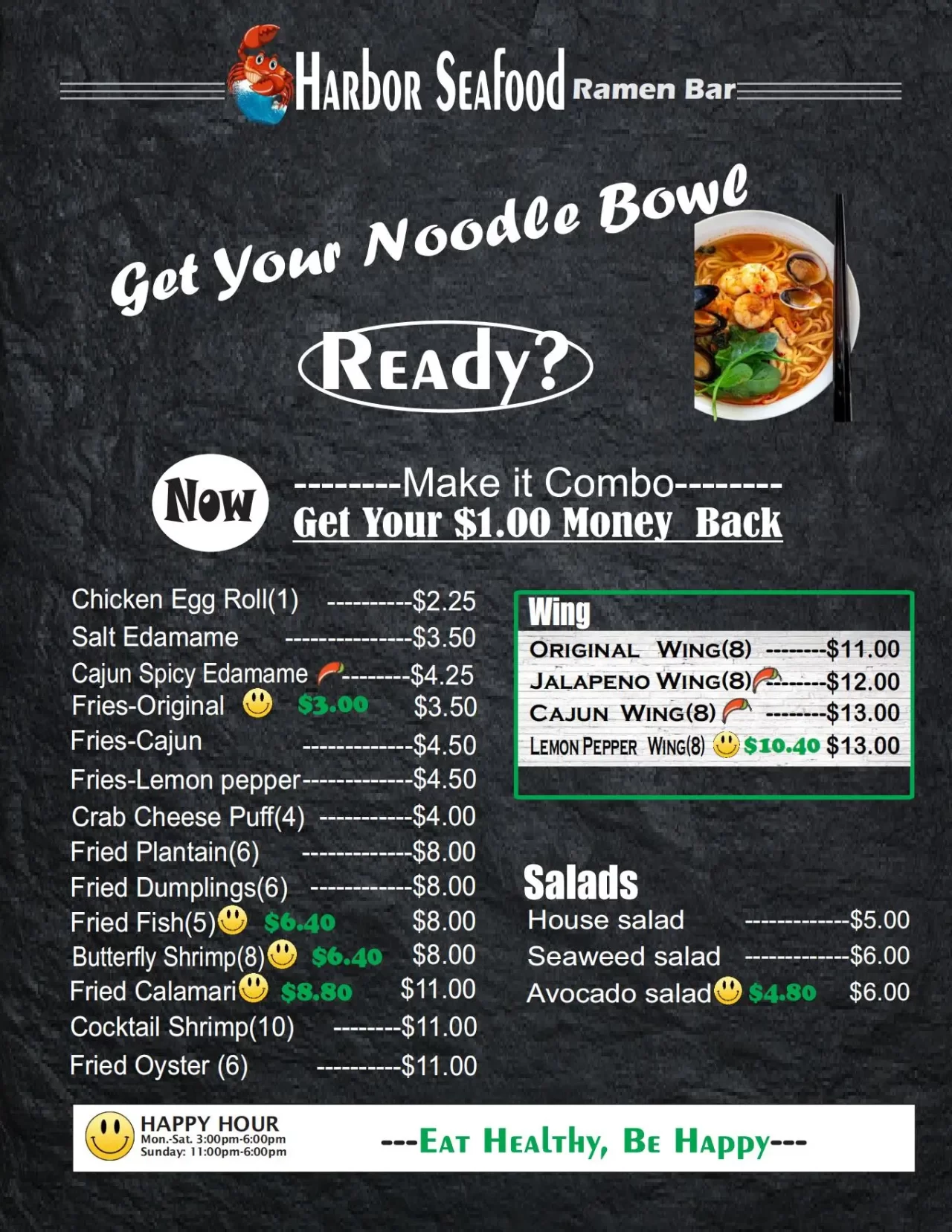Harbor Seafood Cajun House & Ramen - Seafood Restaurant | Online Order ...